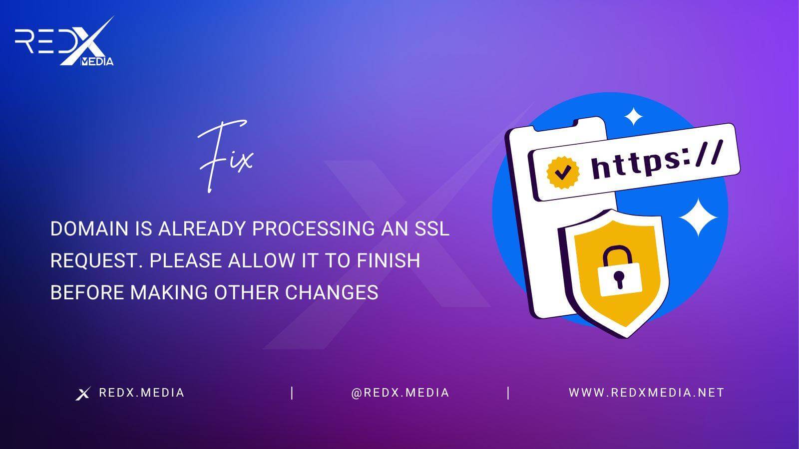 Fix "Domain is already processing an SSL request." trên DirectAdmin